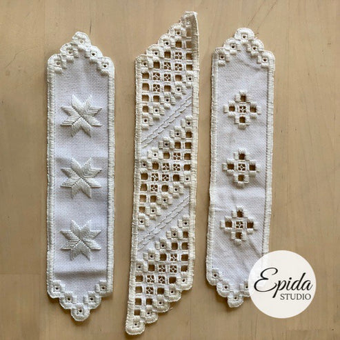 Hardanger Bookmarks digital pattern – Epida Studio Shop