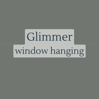 Glimmer window hanging digital pattern – Epida Studio Shop