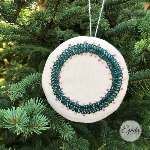 Wreath Ornaments digital pattern – Epida Studio Shop